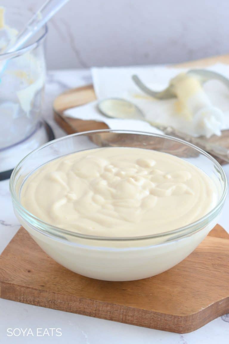 Low Fat Vegan Mayo | Soya Eats