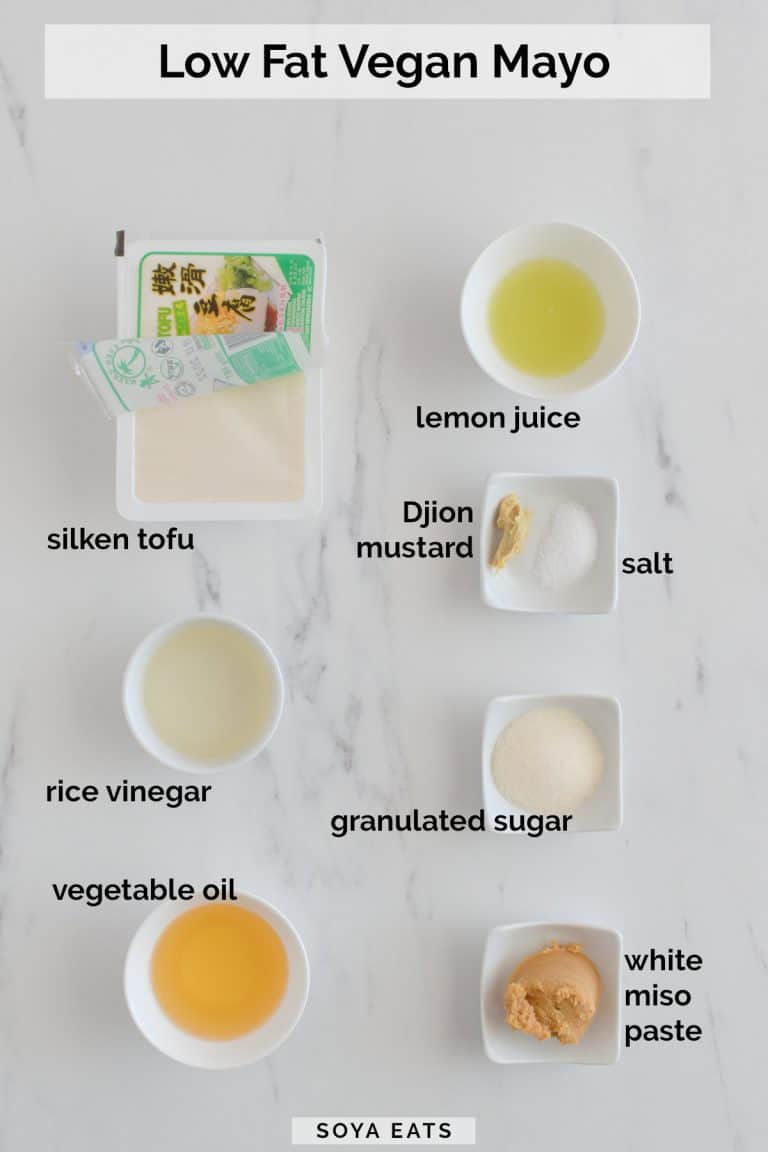 Low Fat Vegan Mayo | Soya Eats