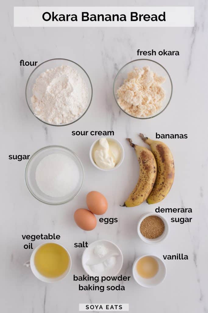 Okara Banana Bread | Soya Eats