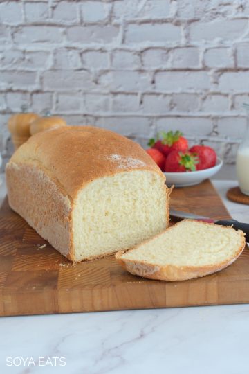 White Okara Bread | Soya Eats