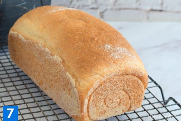 White Okara Bread | Soya Eats